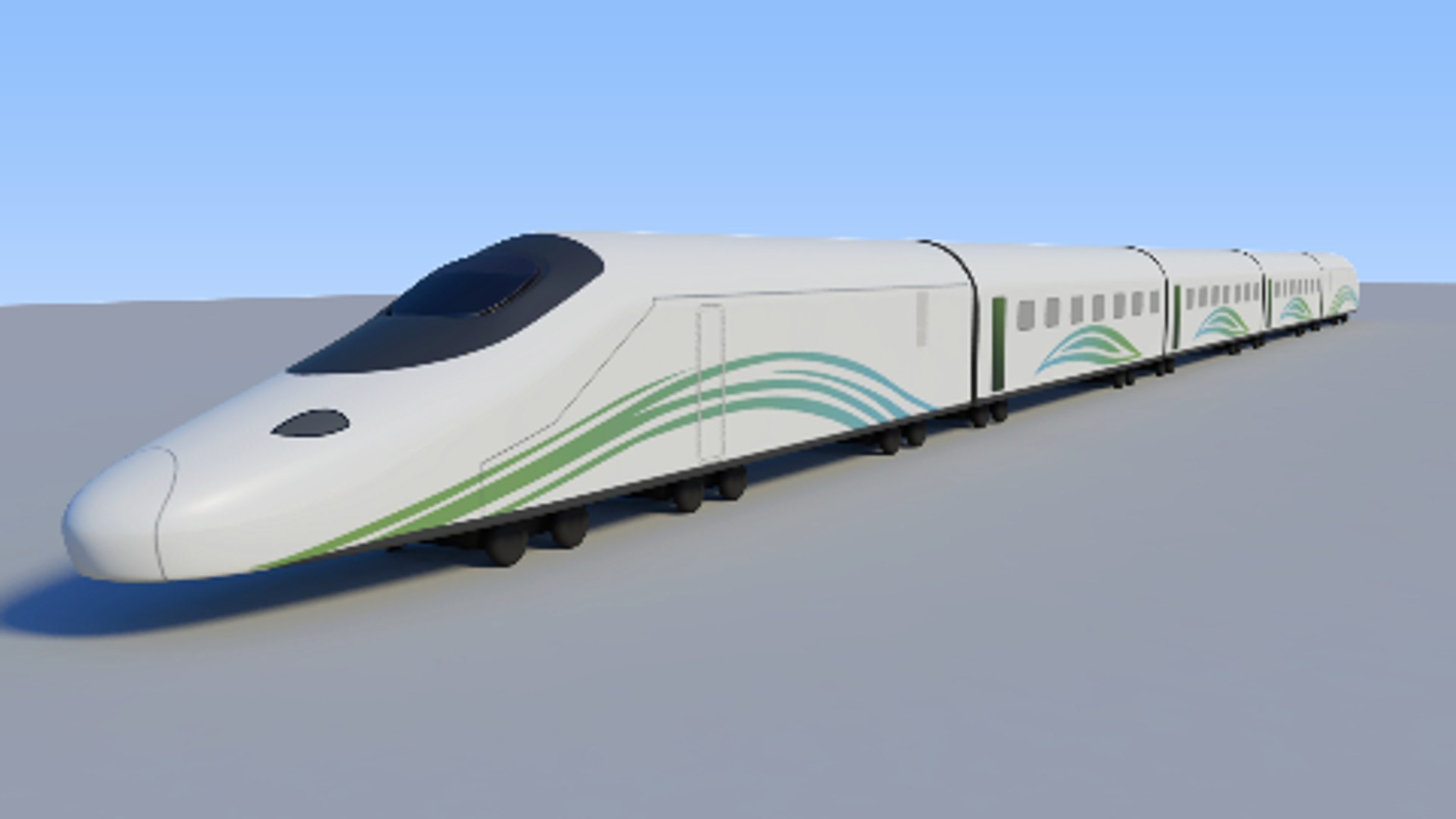 Bullet Train 3D Model - TurboSquid 1437977