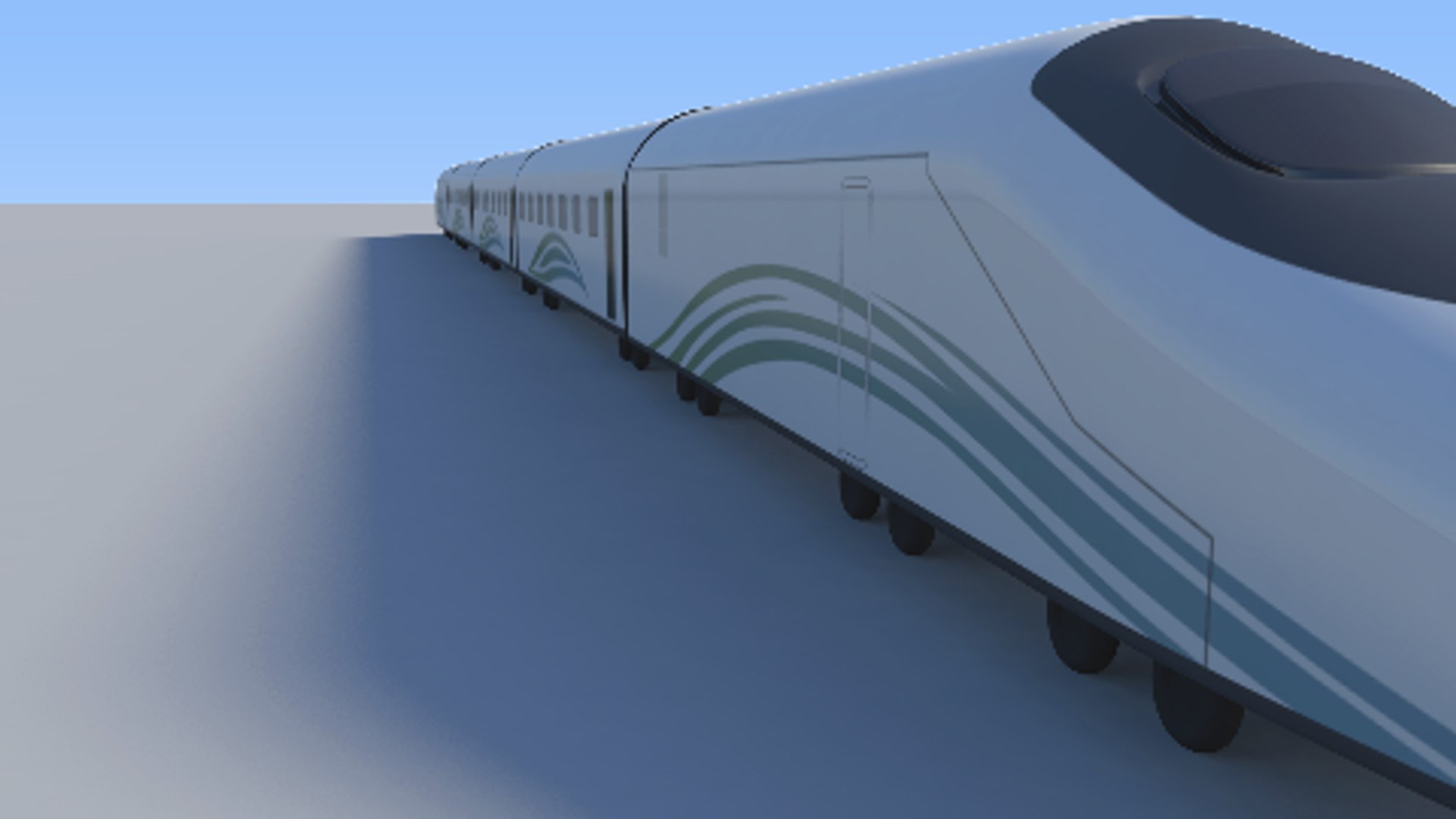 Bullet Train 3D Model - TurboSquid 1437977
