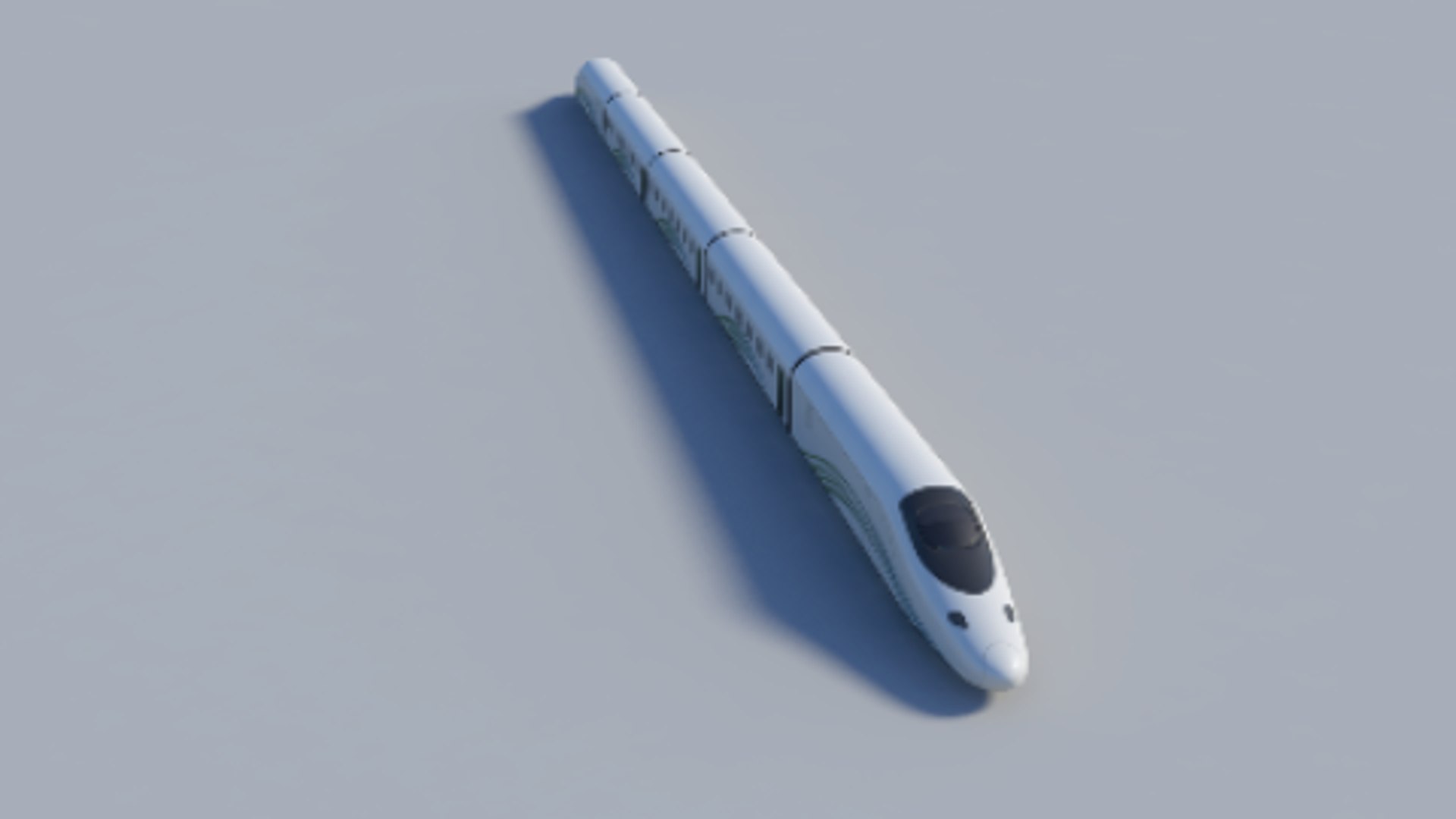Bullet Train 3D Model - TurboSquid 1437977