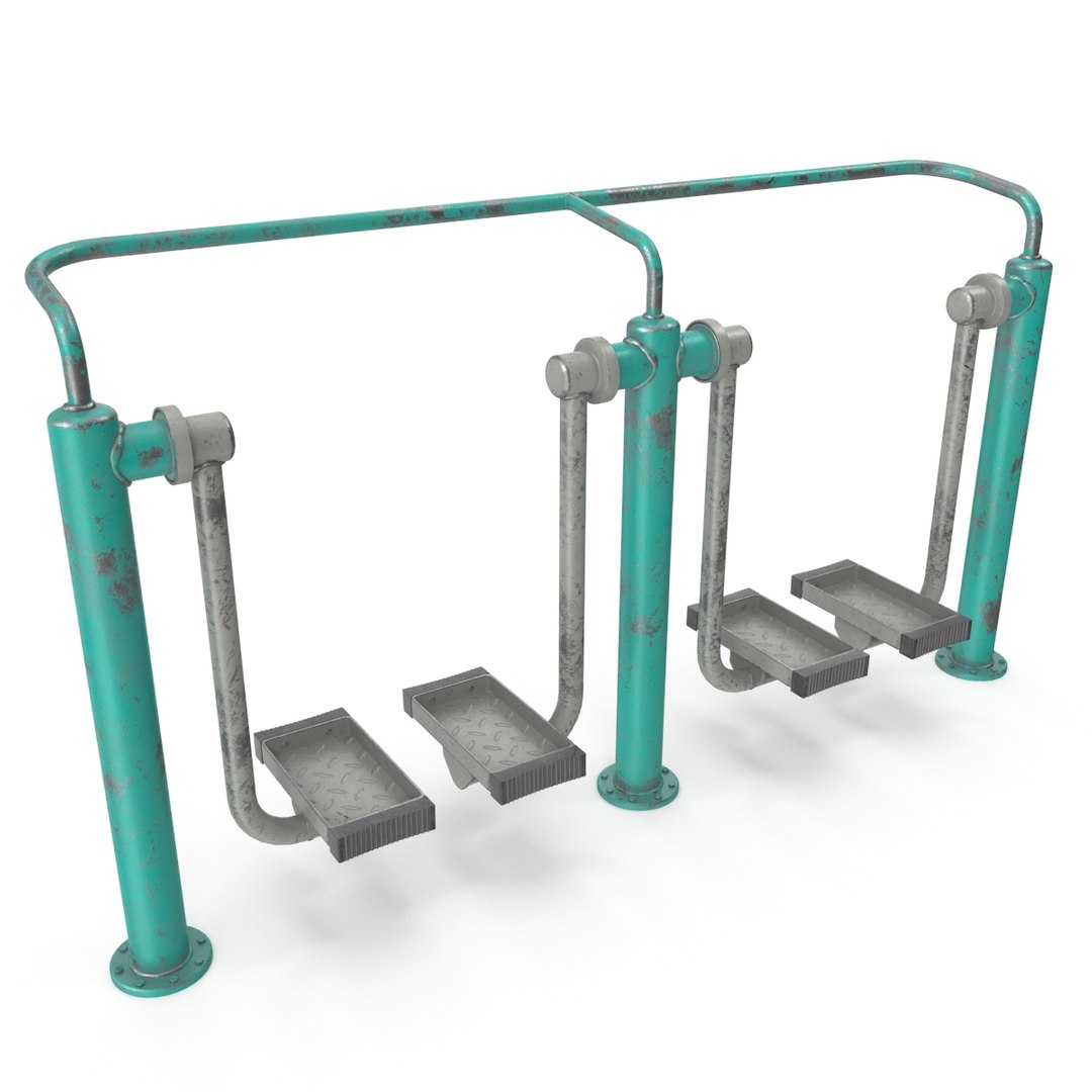 Outdoor Fitness Walking Machine 3D Model - TurboSquid 1826200