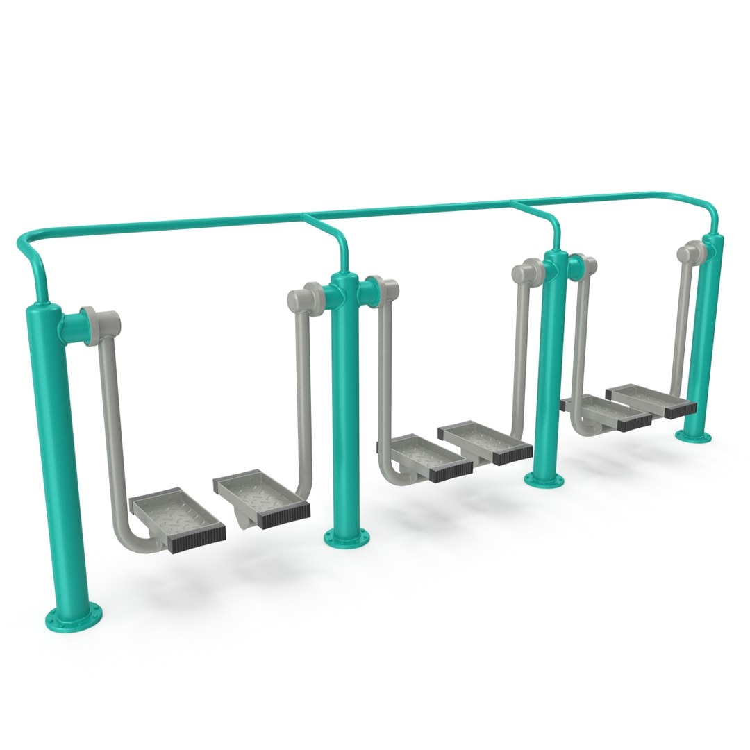 Outdoor Fitness Walking Machine 3D Model - TurboSquid 1826200