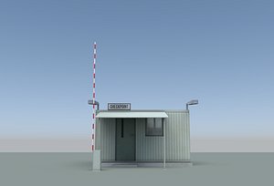 Toll Booth 3D Models for Download | TurboSquid