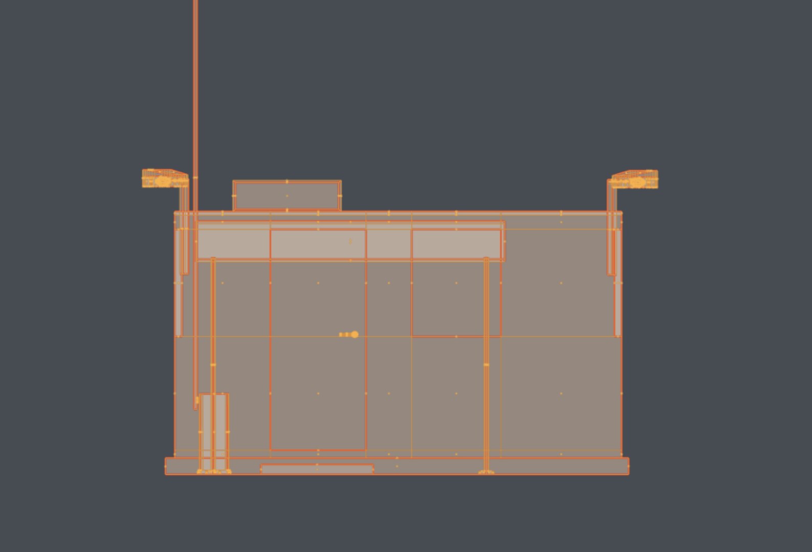 3D Booth Security Checkpoint - TurboSquid 1214788