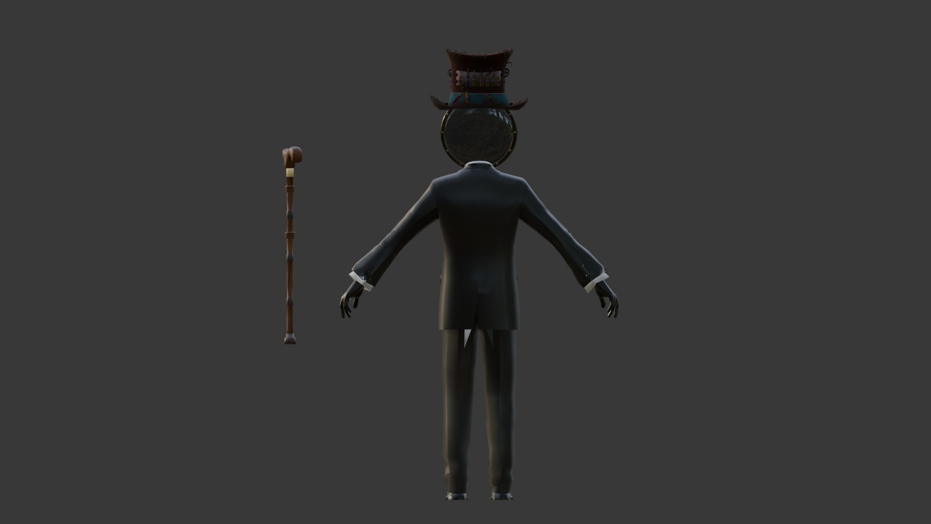 3D Chief-clockman - TurboSquid 2270707