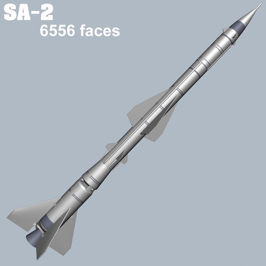 Missiles Russian Sam 3d Model
