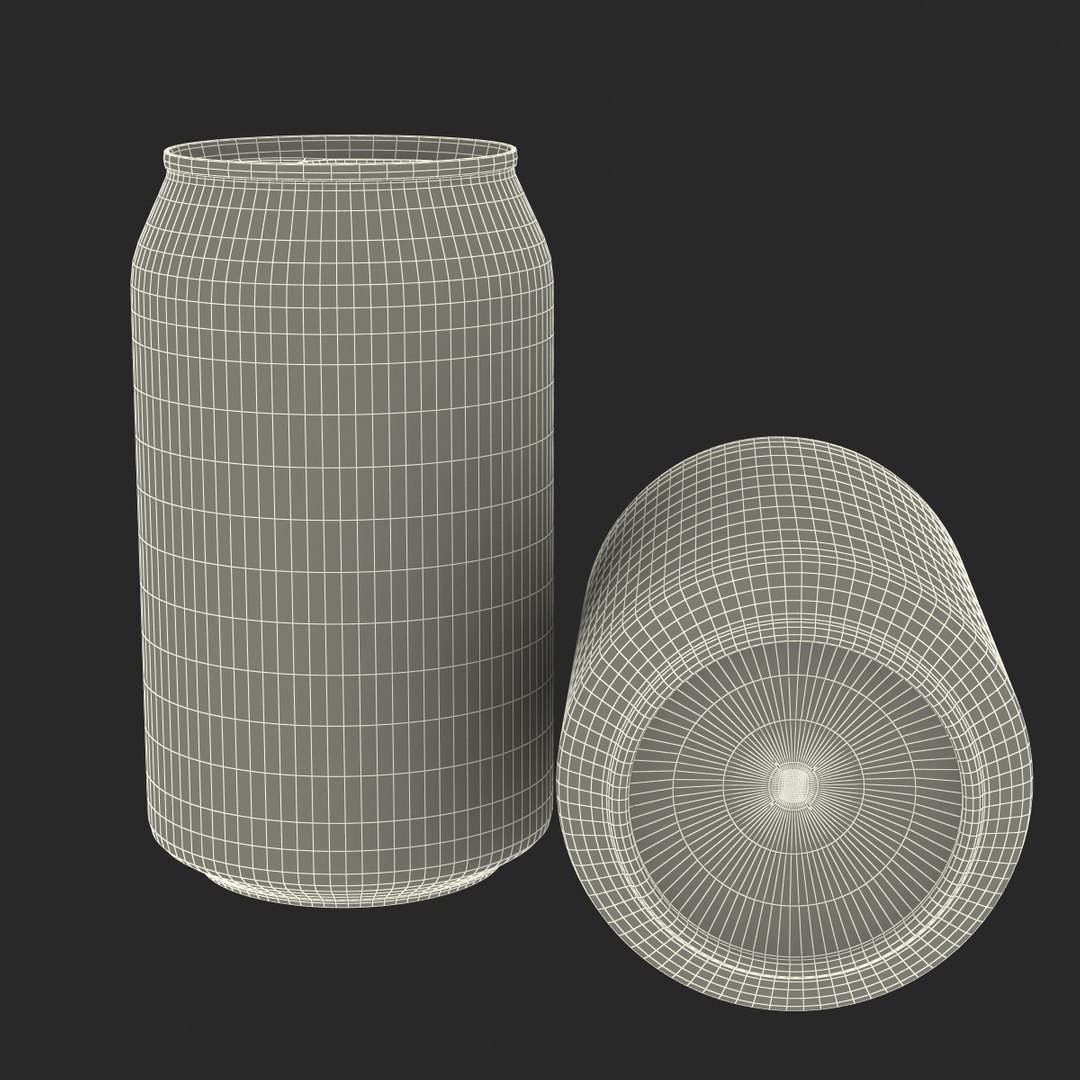 3d Model Open Beer Modeled