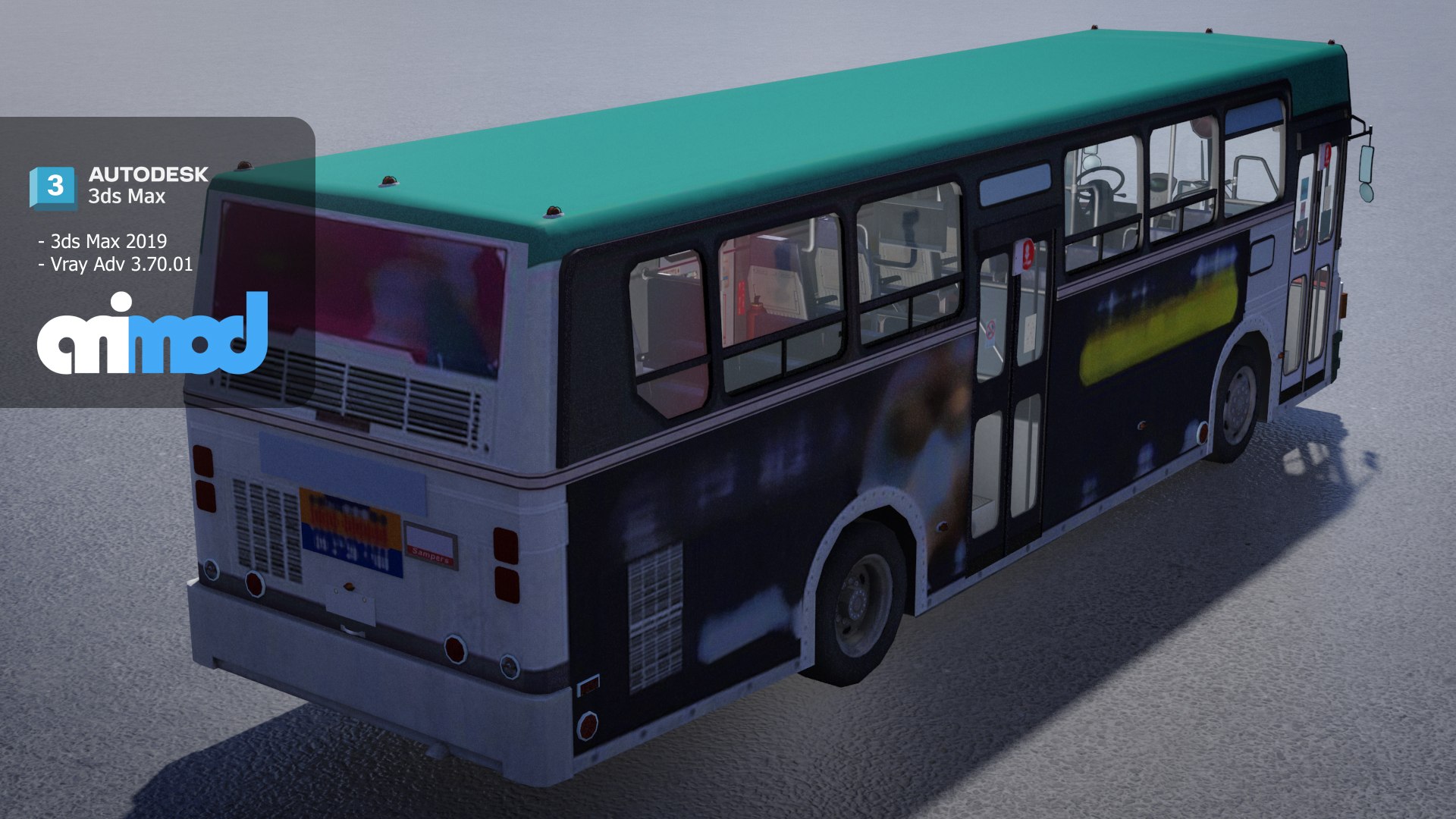 TW Bus 006 3D Model - TurboSquid 2289991