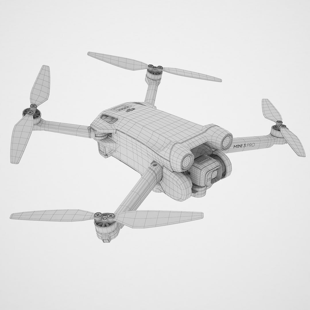 DJI Mini 3 Pro 3D Model - TurboSquid 2031301