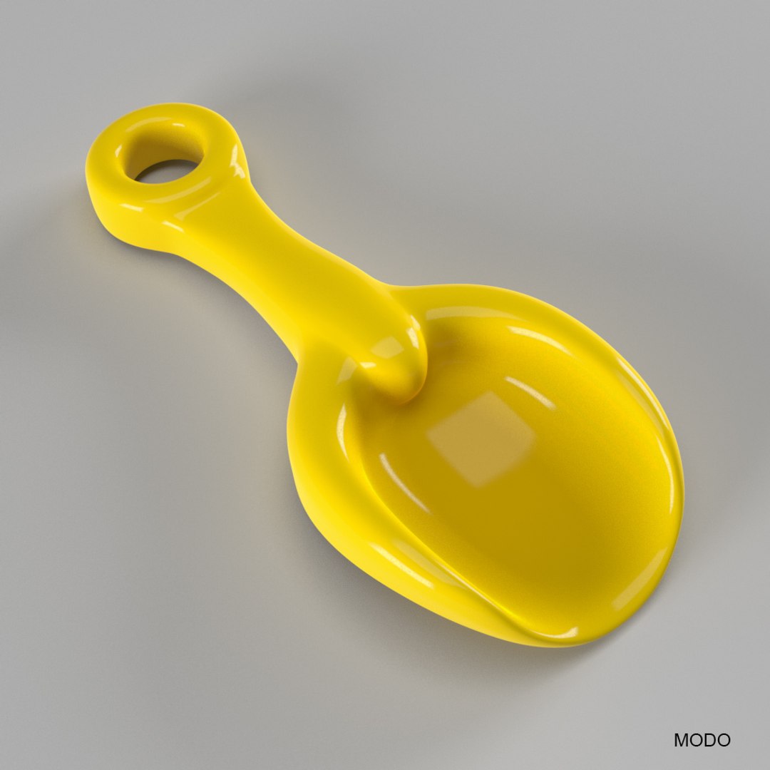 Children S Toy Shovel 3d Obj