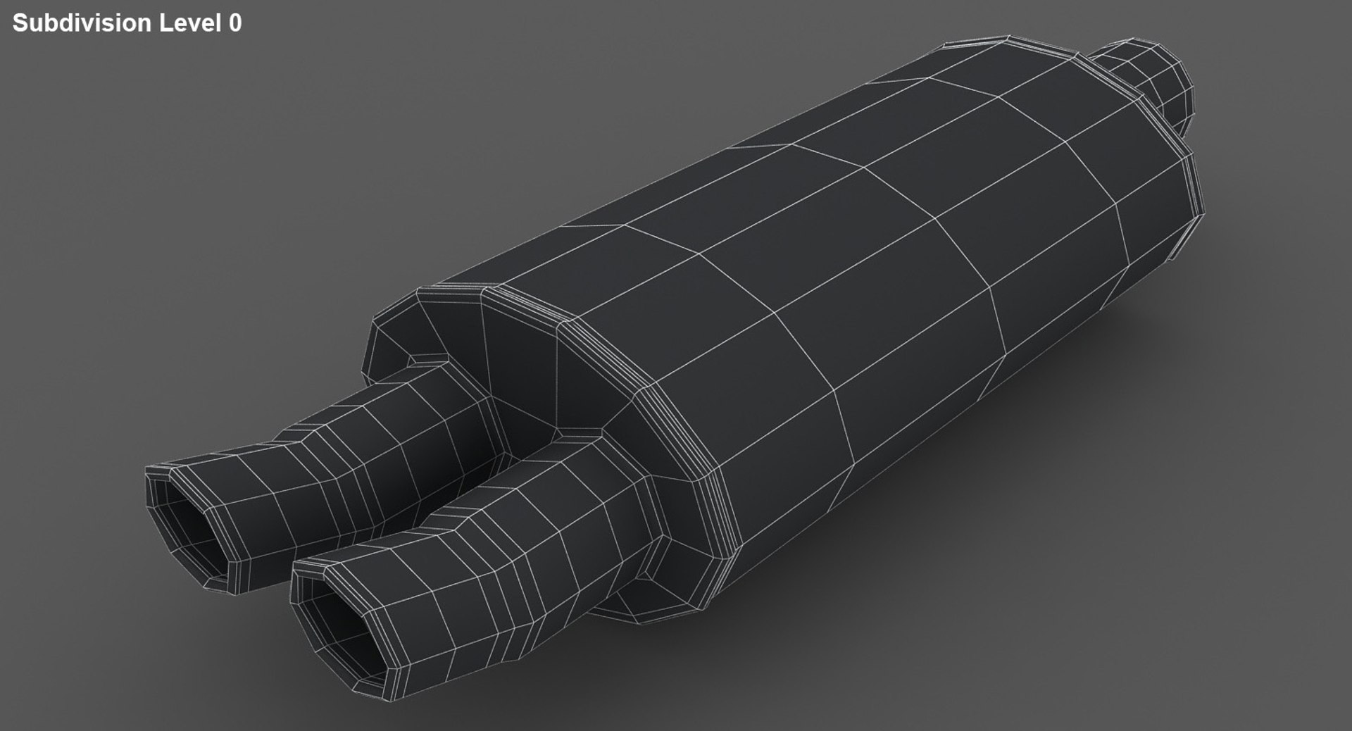 Exhaust pipe 01 3D model - TurboSquid 1347067