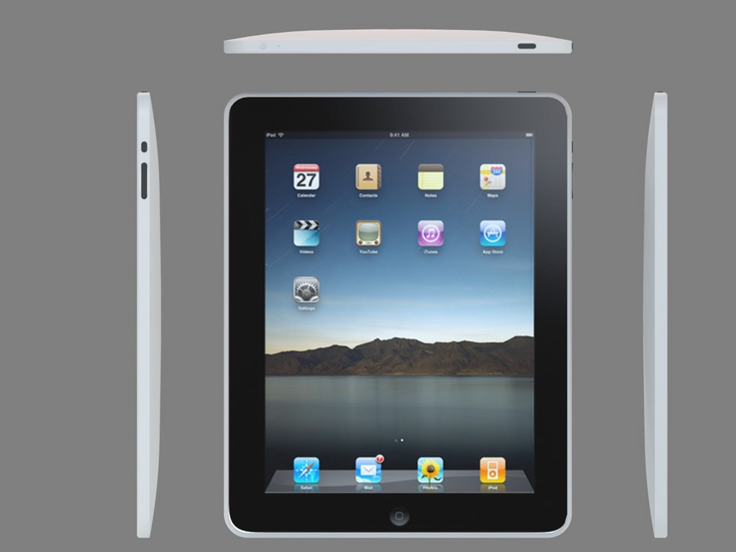 3d Apple Ipad Model