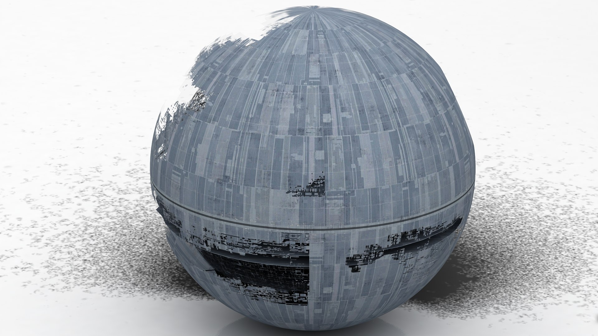 Station Space Star Death Model - TurboSquid 1624518