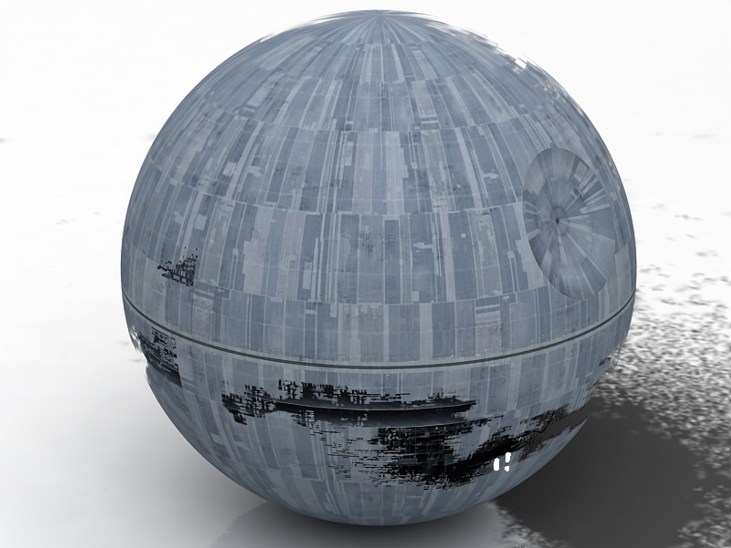 Station Space Star Death Model - TurboSquid 1624518