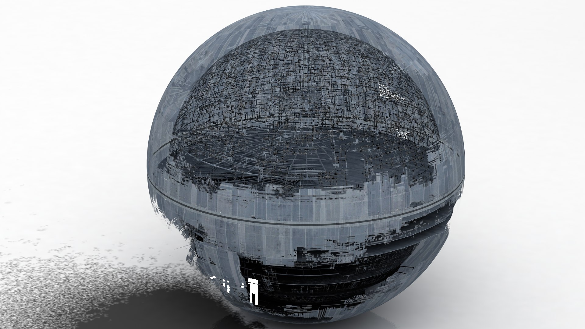 Station Space Star Death Model - TurboSquid 1624518