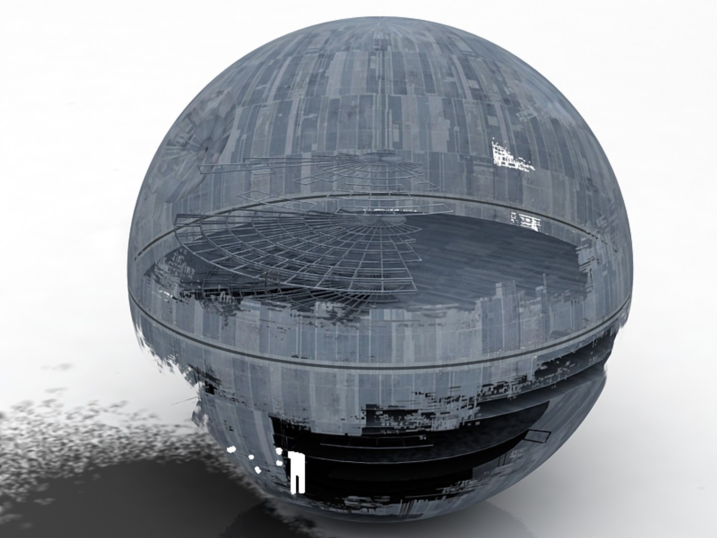 Station Space Star Death Model - TurboSquid 1624518