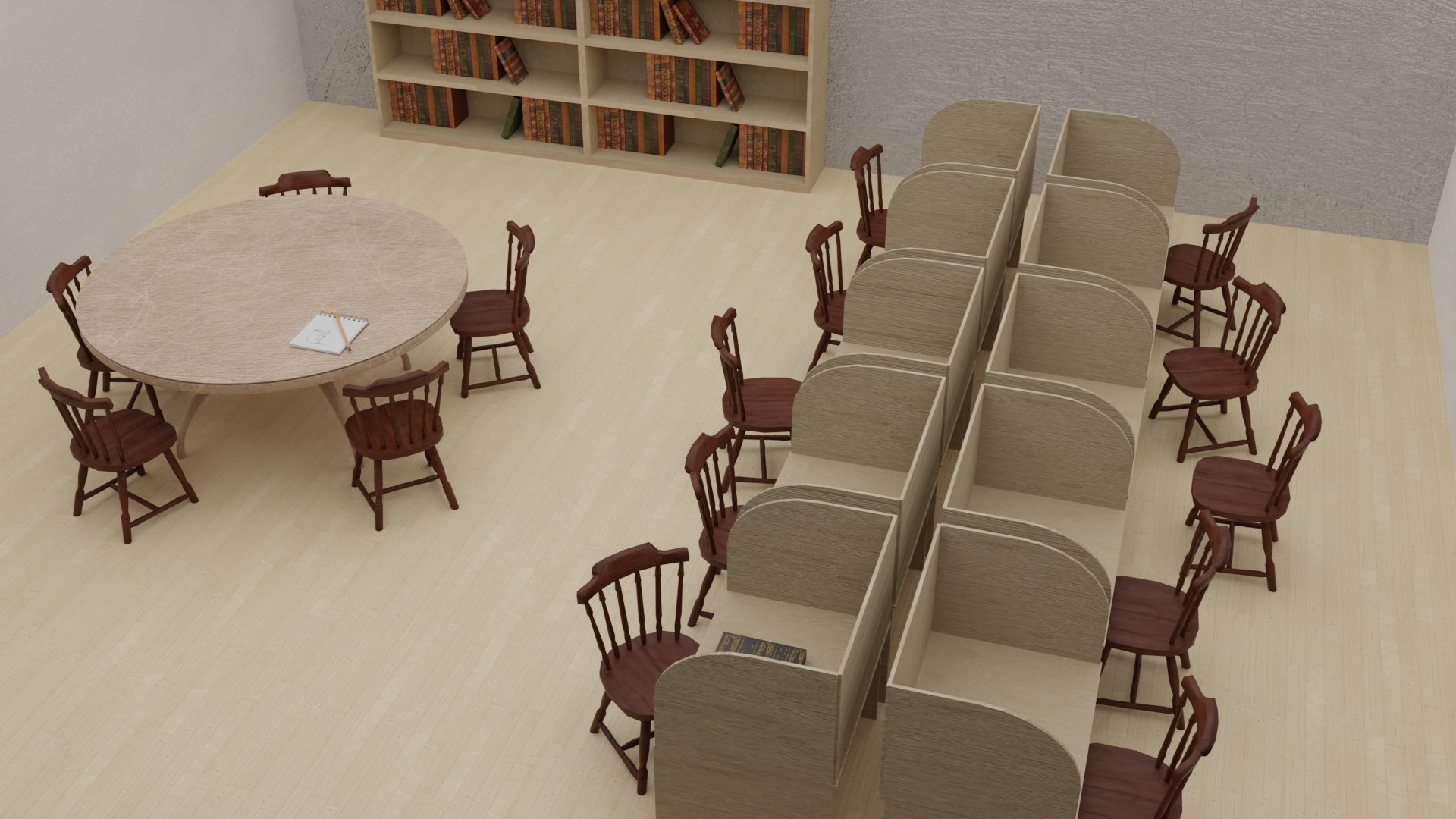 Study Room 3D - TurboSquid 1730175