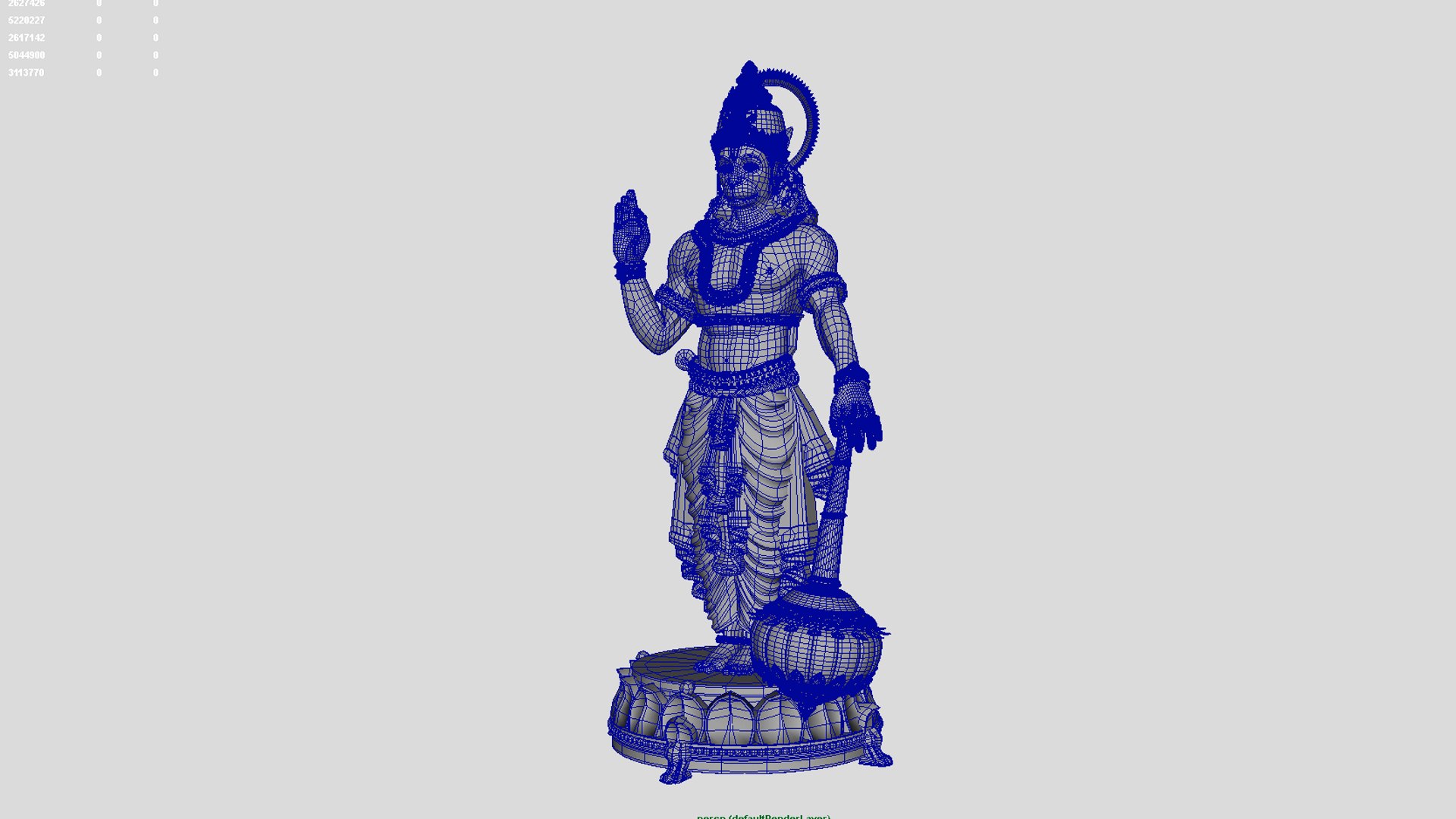 God Hanuman 3D Model - TurboSquid 1761332
