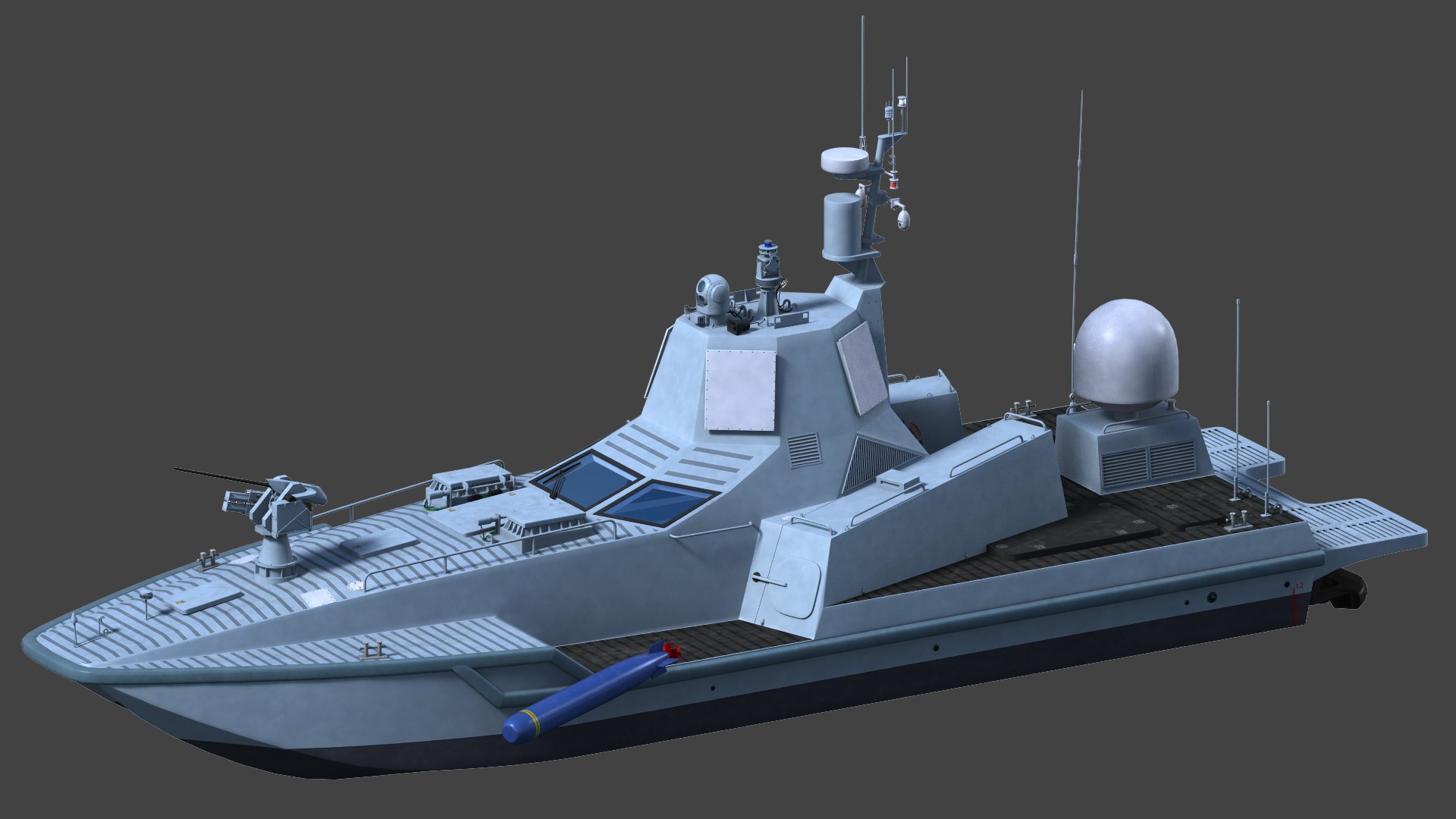 PLAN JARI-USV Mini-Aegis-Zerstörer 3D-Modell - TurboSquid 1839392