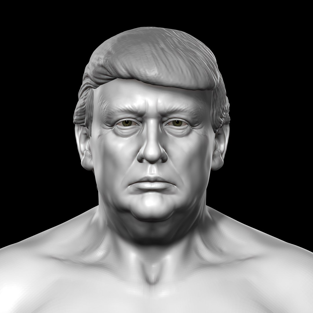 3D Donald Trump Body Model - TurboSquid 1303059