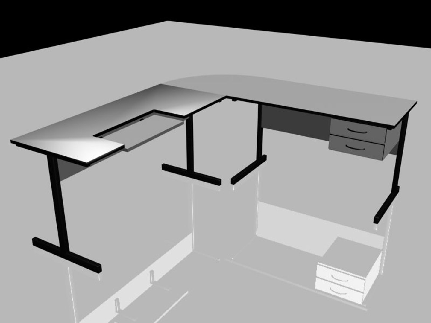 3d Max Computer Table