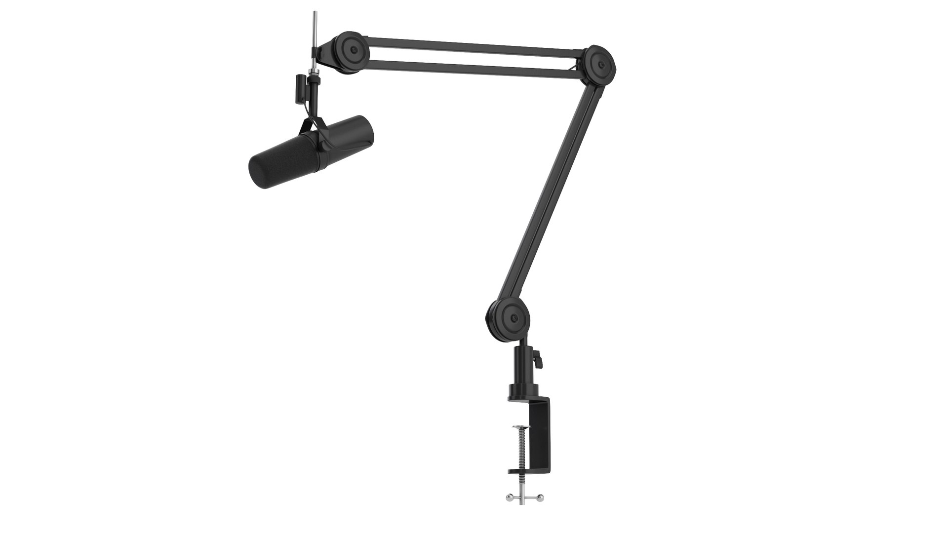 3D Model Microphone With Stand - TurboSquid 1979071