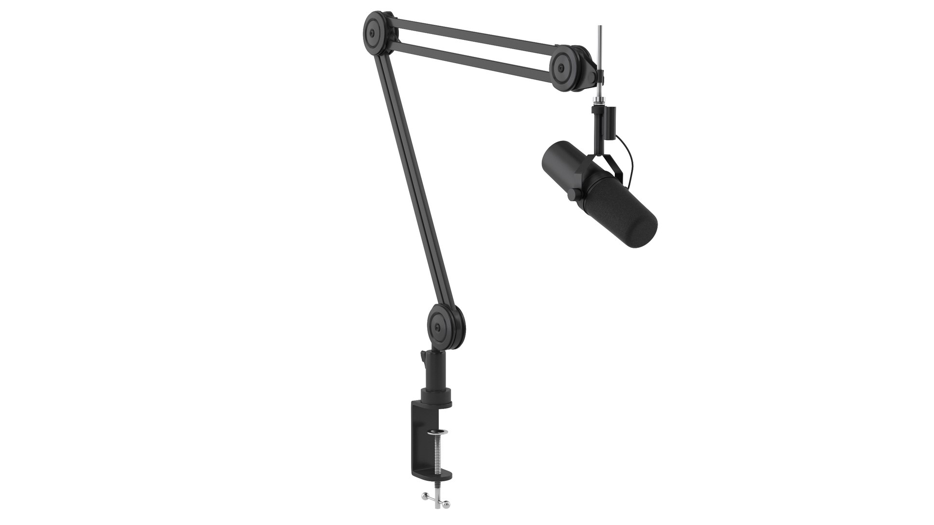 3D Model Microphone With Stand - TurboSquid 1979071
