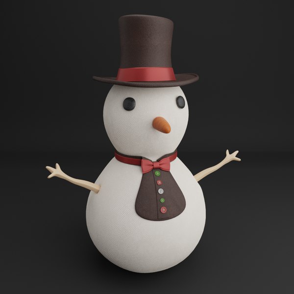 Free Blender Snowman Models | TurboSquid