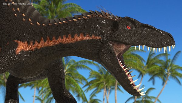 modelo 3d Postura de ataque de Indoraptor - TurboSquid 1884904