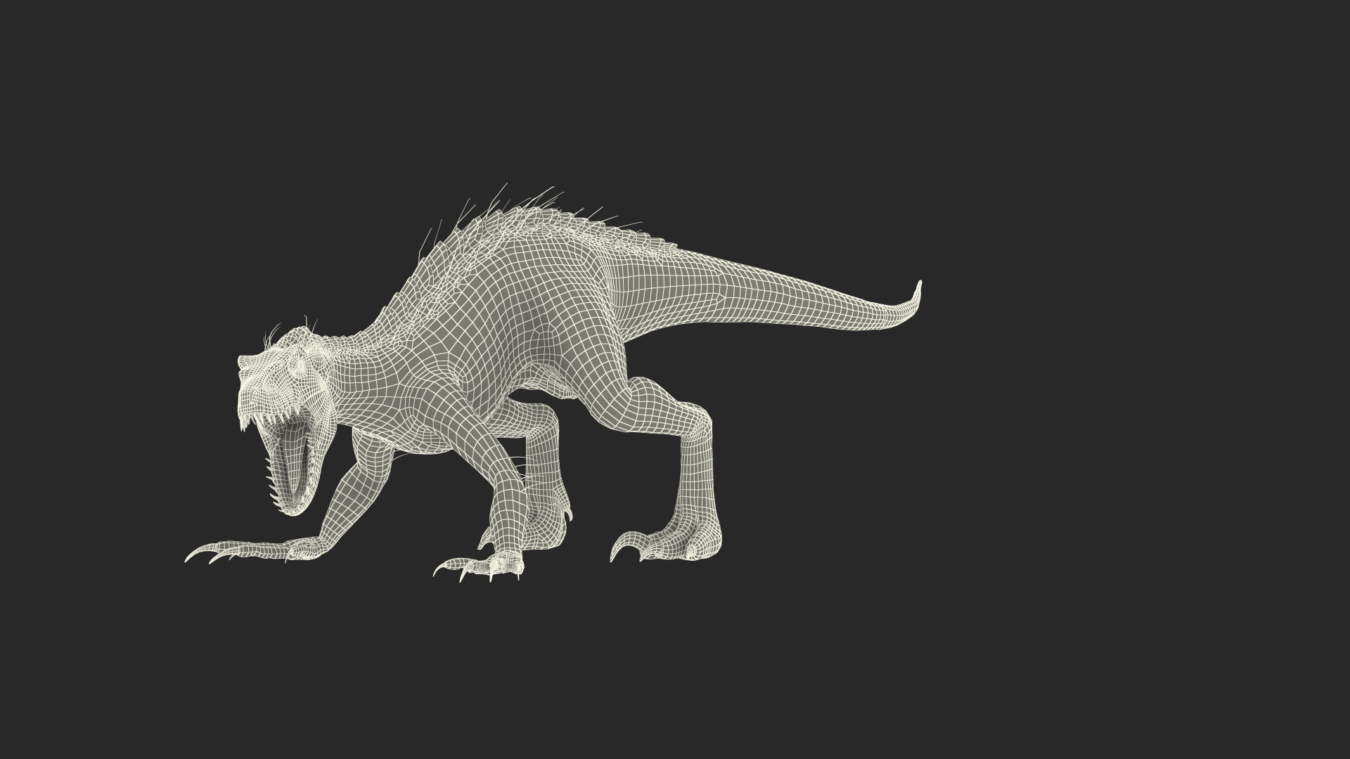Indoraptor Attacking Pose 3D Model - TurboSquid 1884904