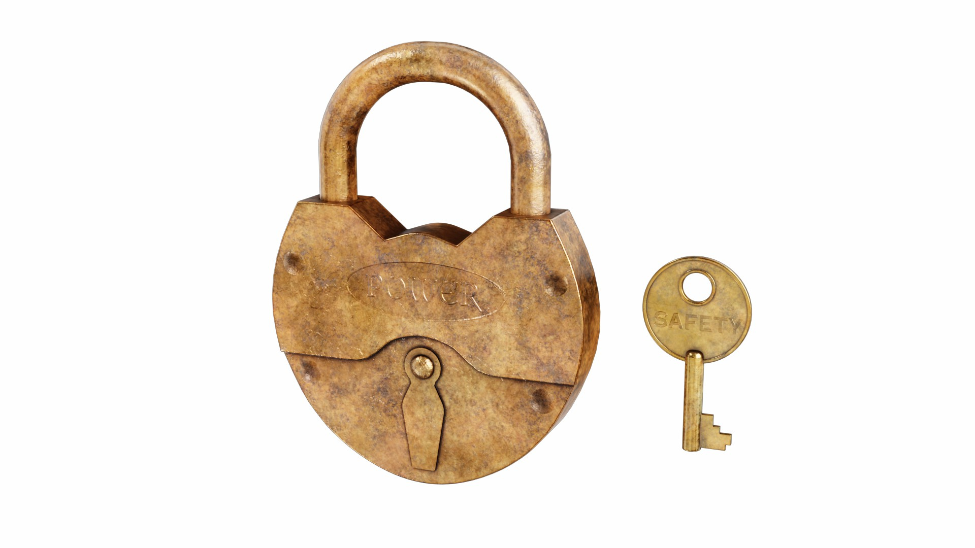 Padlock 3D - TurboSquid 1910477