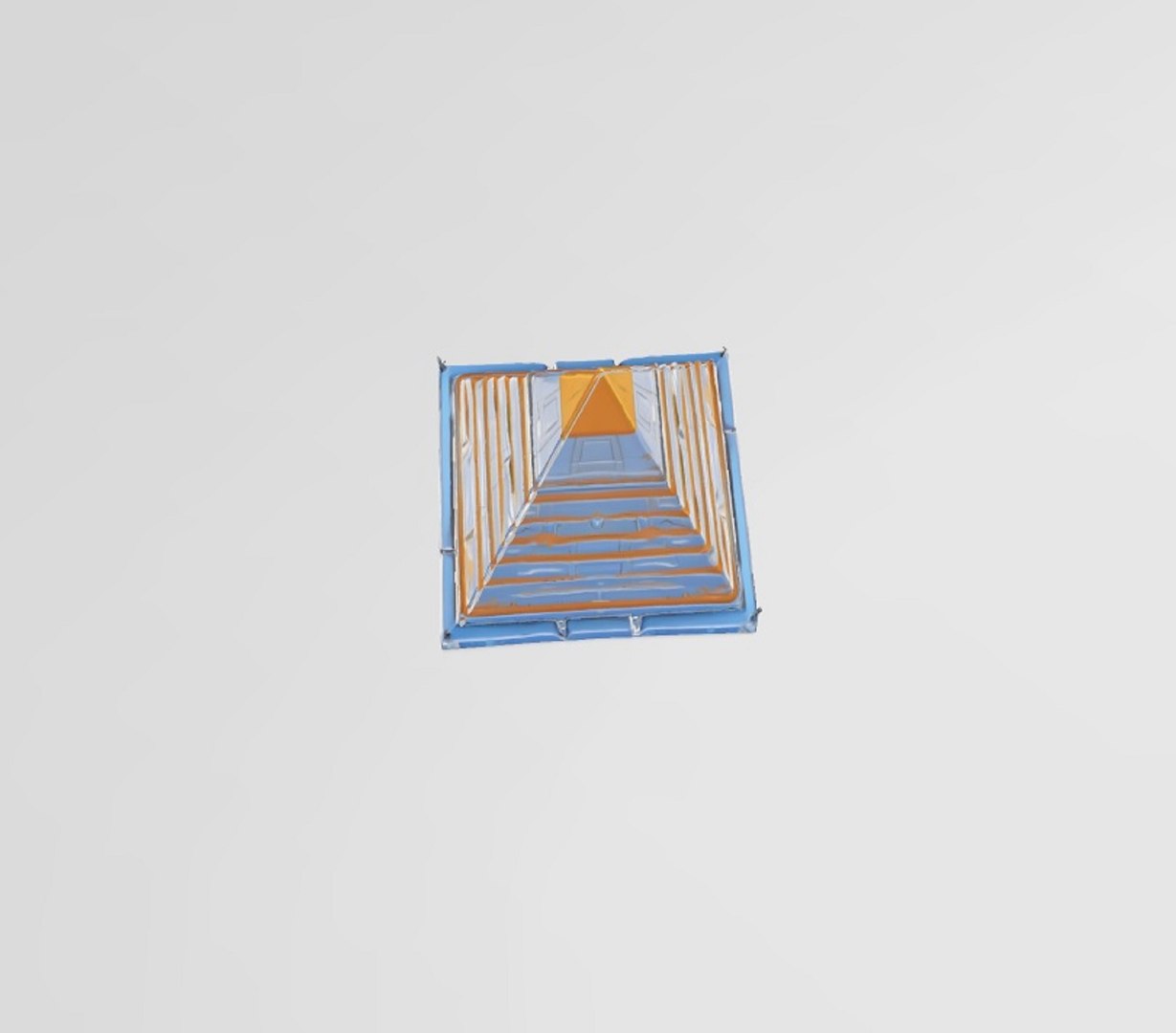 Ancient Egypt Pyramid - Chibi Cartoon Cel Shading Style 3D - TurboSquid ...