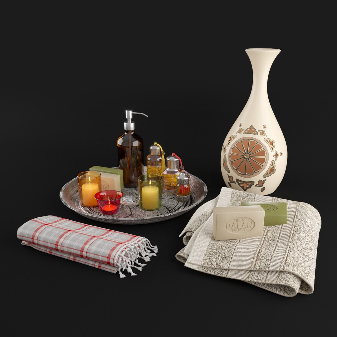 3D Model Set Hammam - TurboSquid 1571070