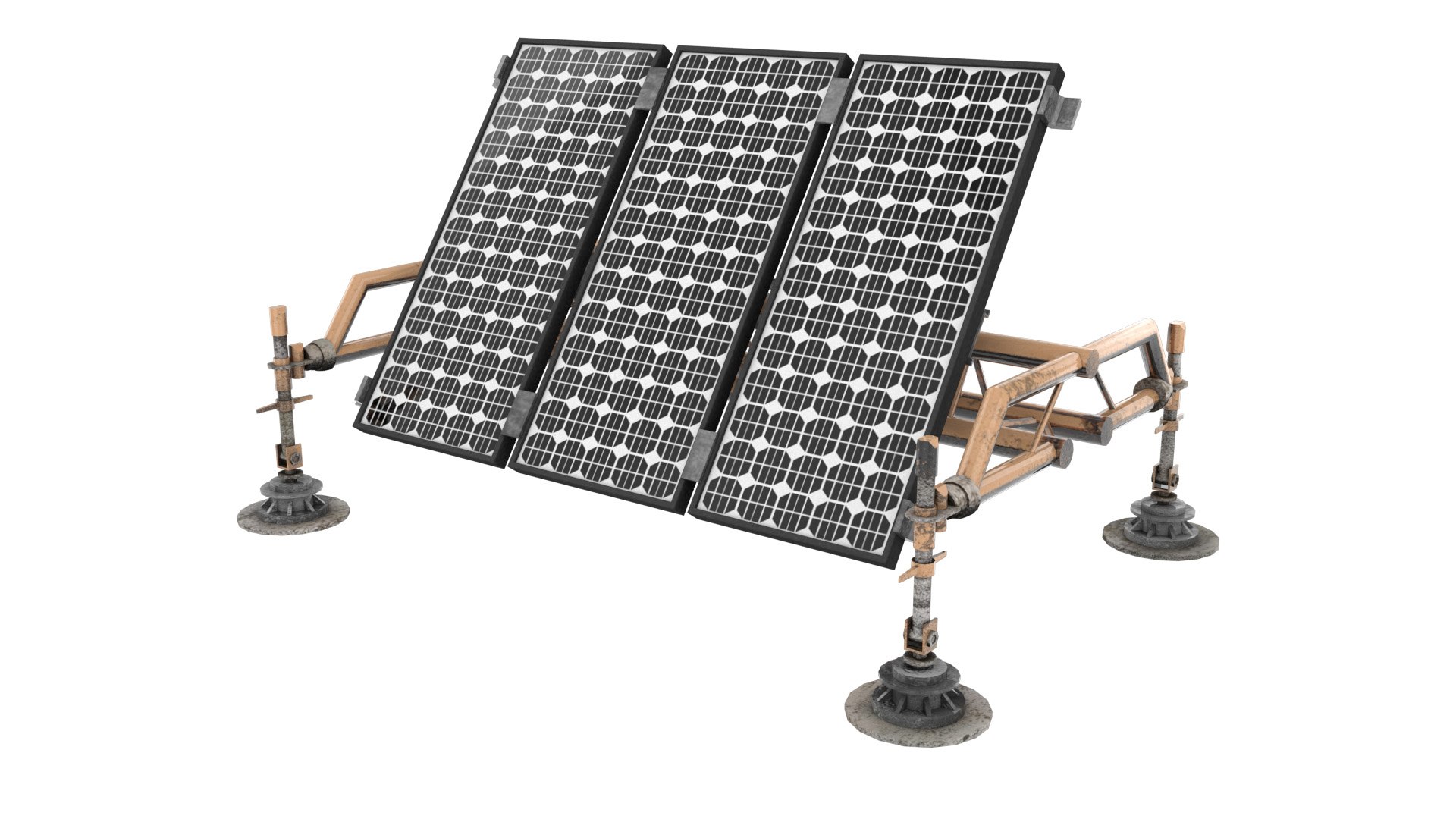 Solar Panel 3D Model - TurboSquid 1161761