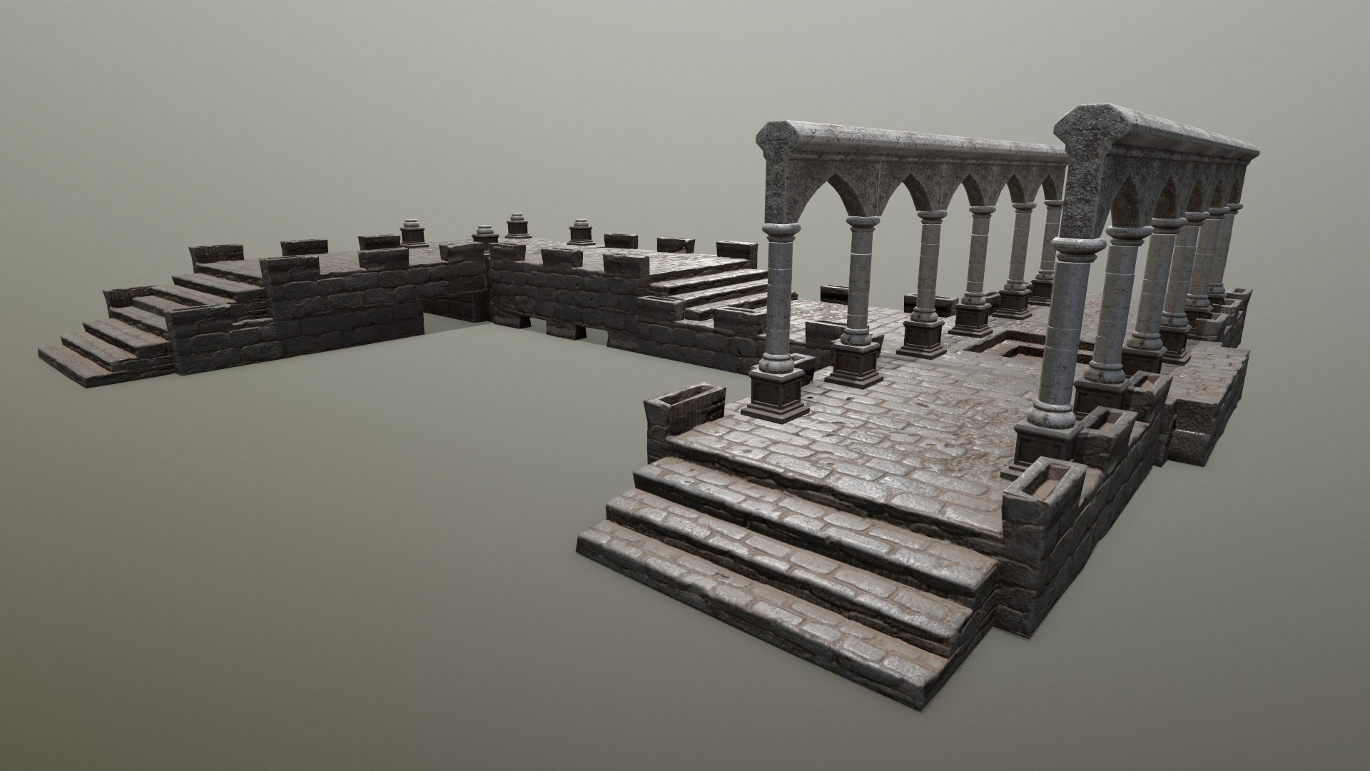 3D Altar Set - TurboSquid 1753980
