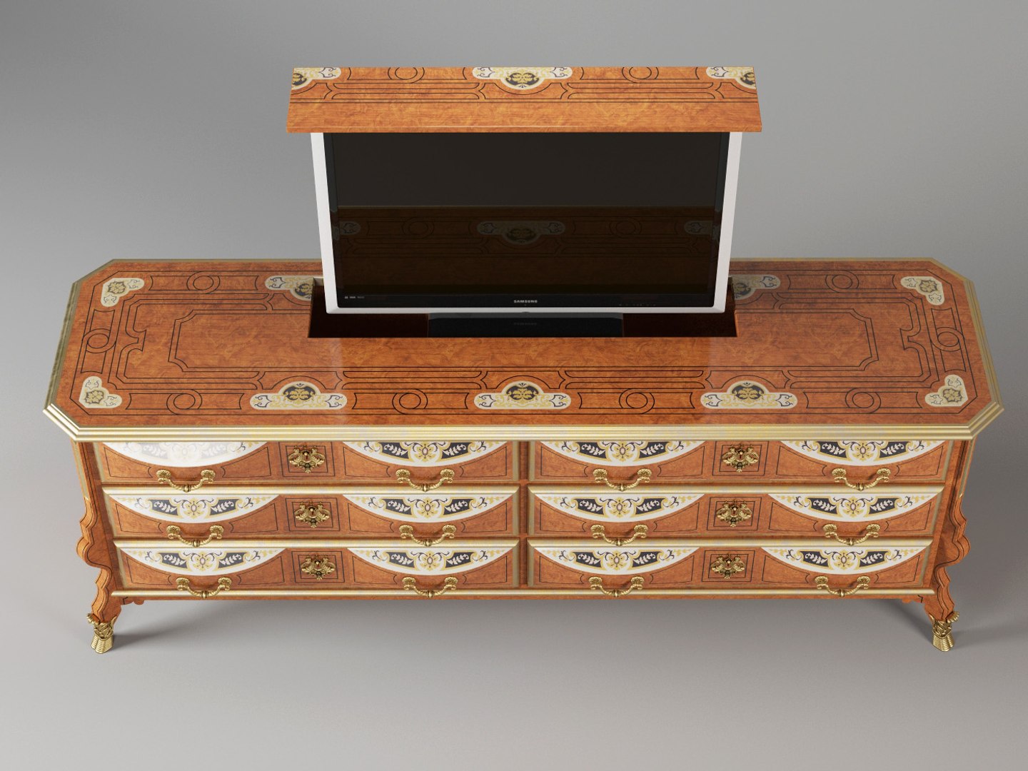 3d provasi double chest 1055 model