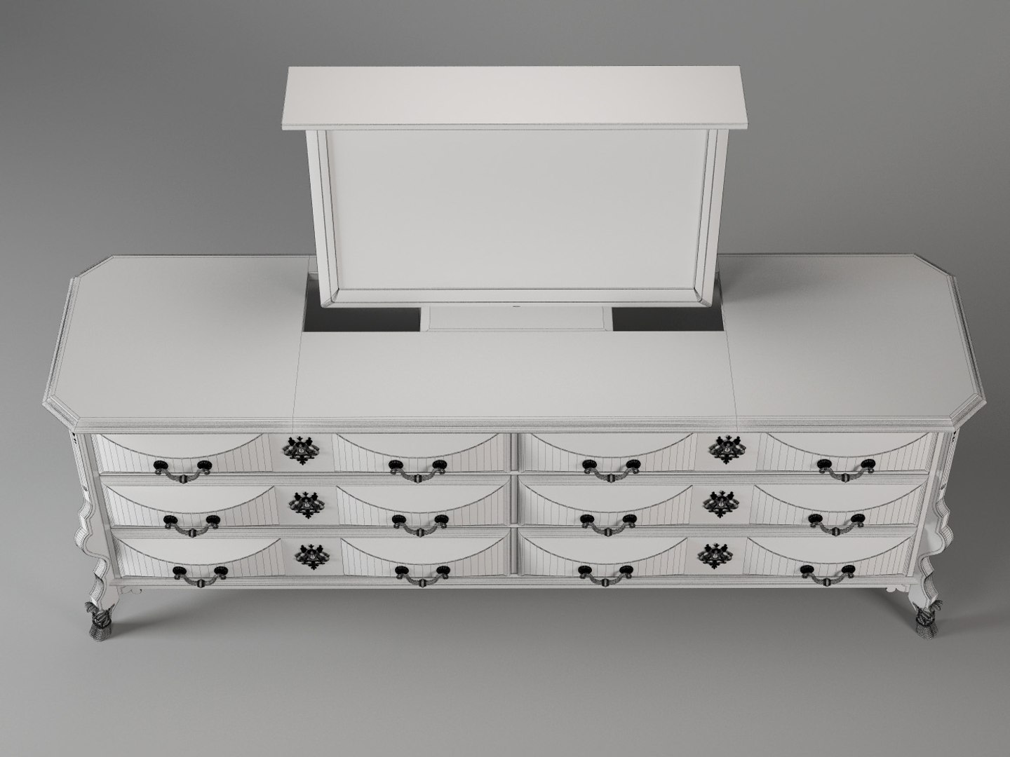3d provasi double chest 1055 model