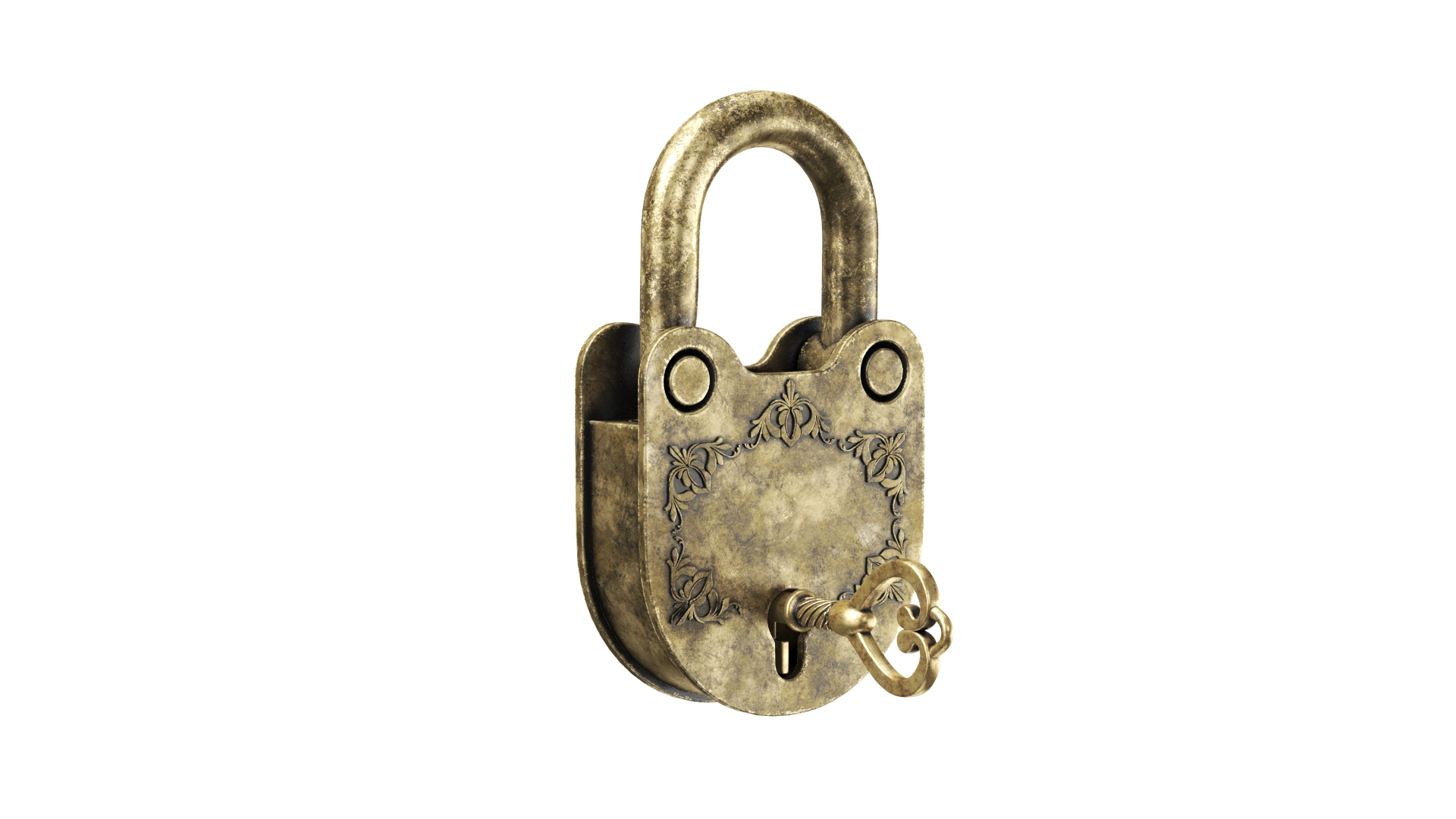 Real Padlock Key Model - TurboSquid 1481921