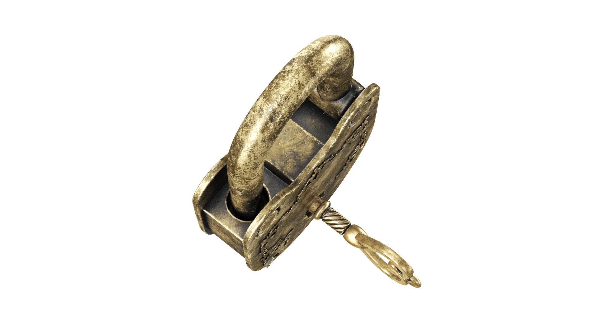 Real Padlock Key Model - TurboSquid 1481921