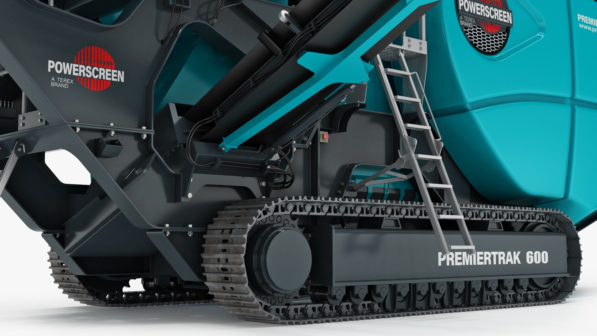 3D model Jaw Crusher Powerscreen PREMIERTRAK 600 - TurboSquid 2048206
