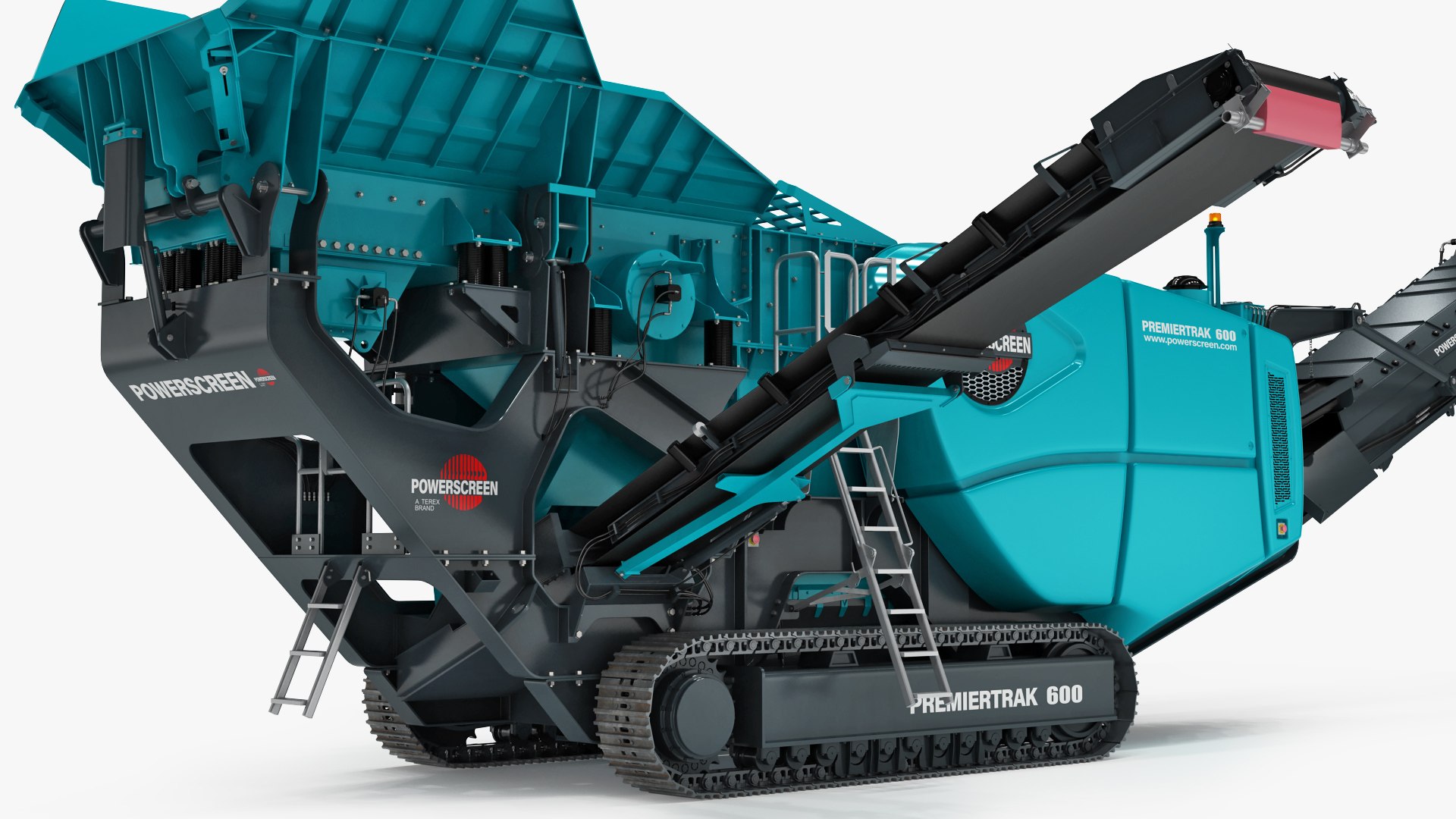 3D model Jaw Crusher Powerscreen PREMIERTRAK 600 - TurboSquid 2048206