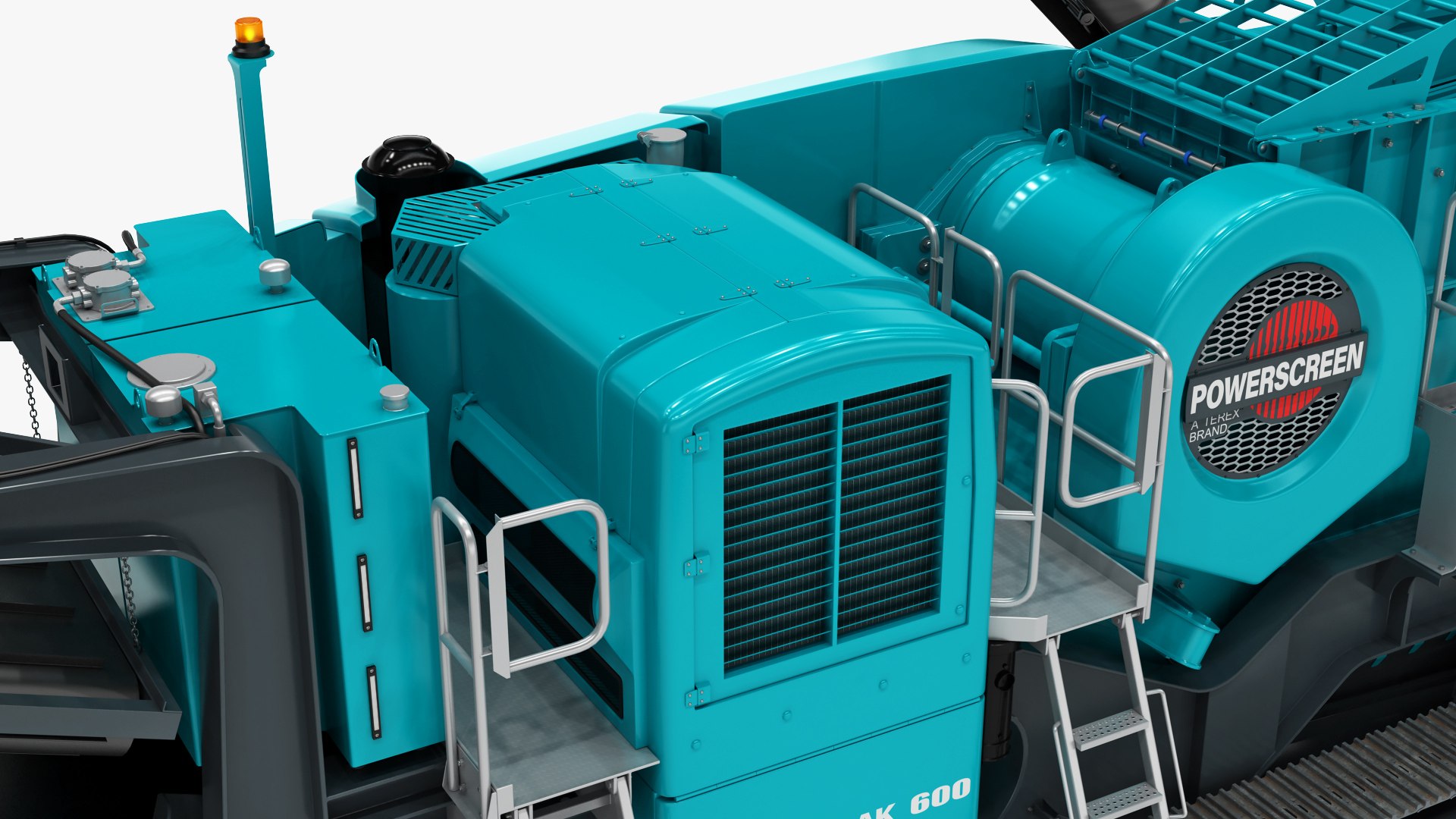 3D model Jaw Crusher Powerscreen PREMIERTRAK 600 - TurboSquid 2048206