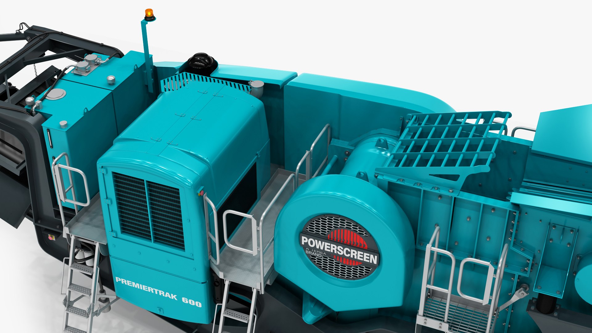 3D model Jaw Crusher Powerscreen PREMIERTRAK 600 - TurboSquid 2048206
