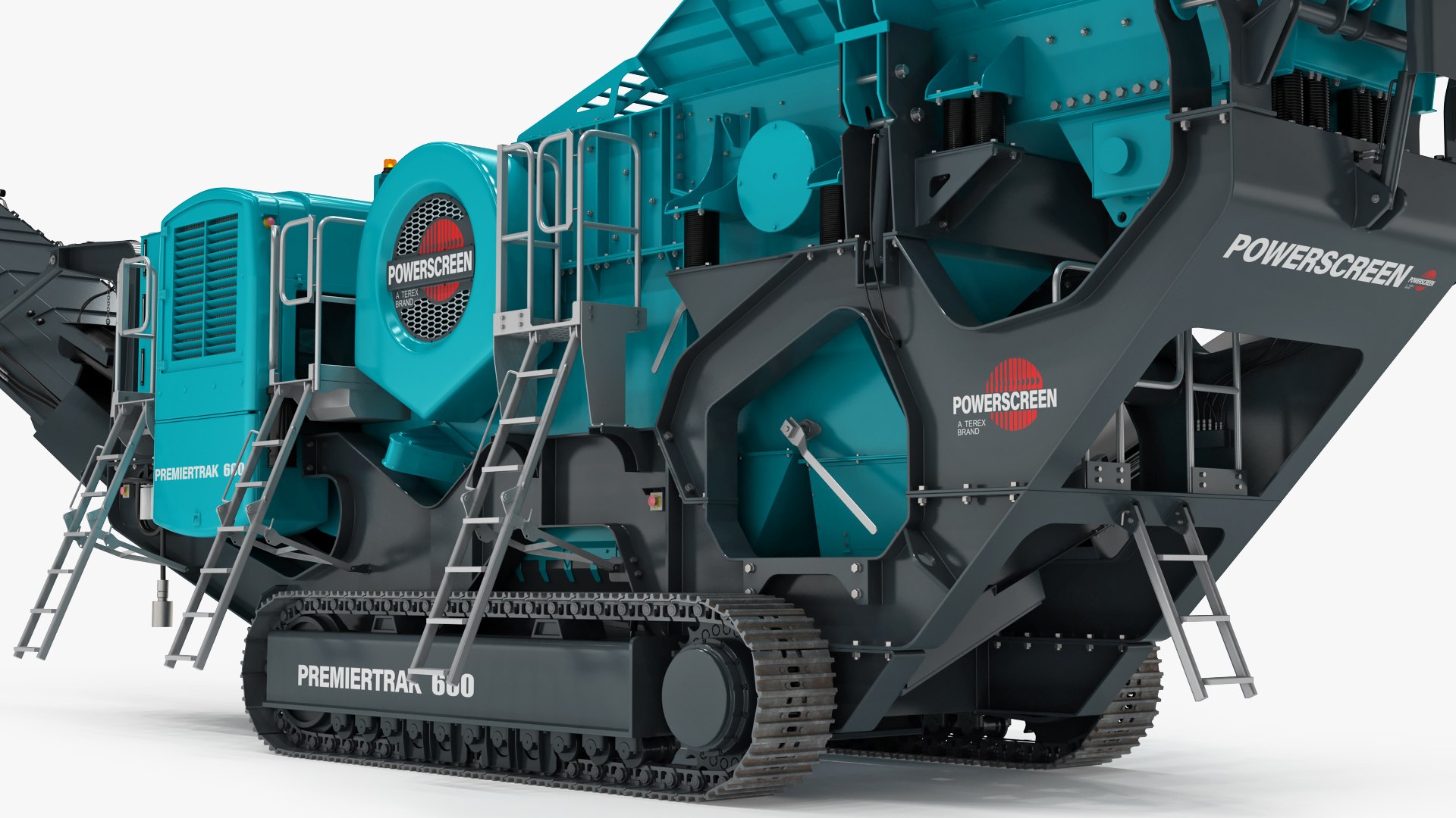3D model Jaw Crusher Powerscreen PREMIERTRAK 600 - TurboSquid 2048206