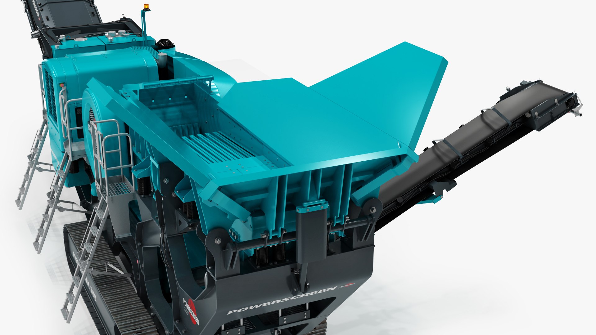 3D model Jaw Crusher Powerscreen PREMIERTRAK 600 - TurboSquid 2048206