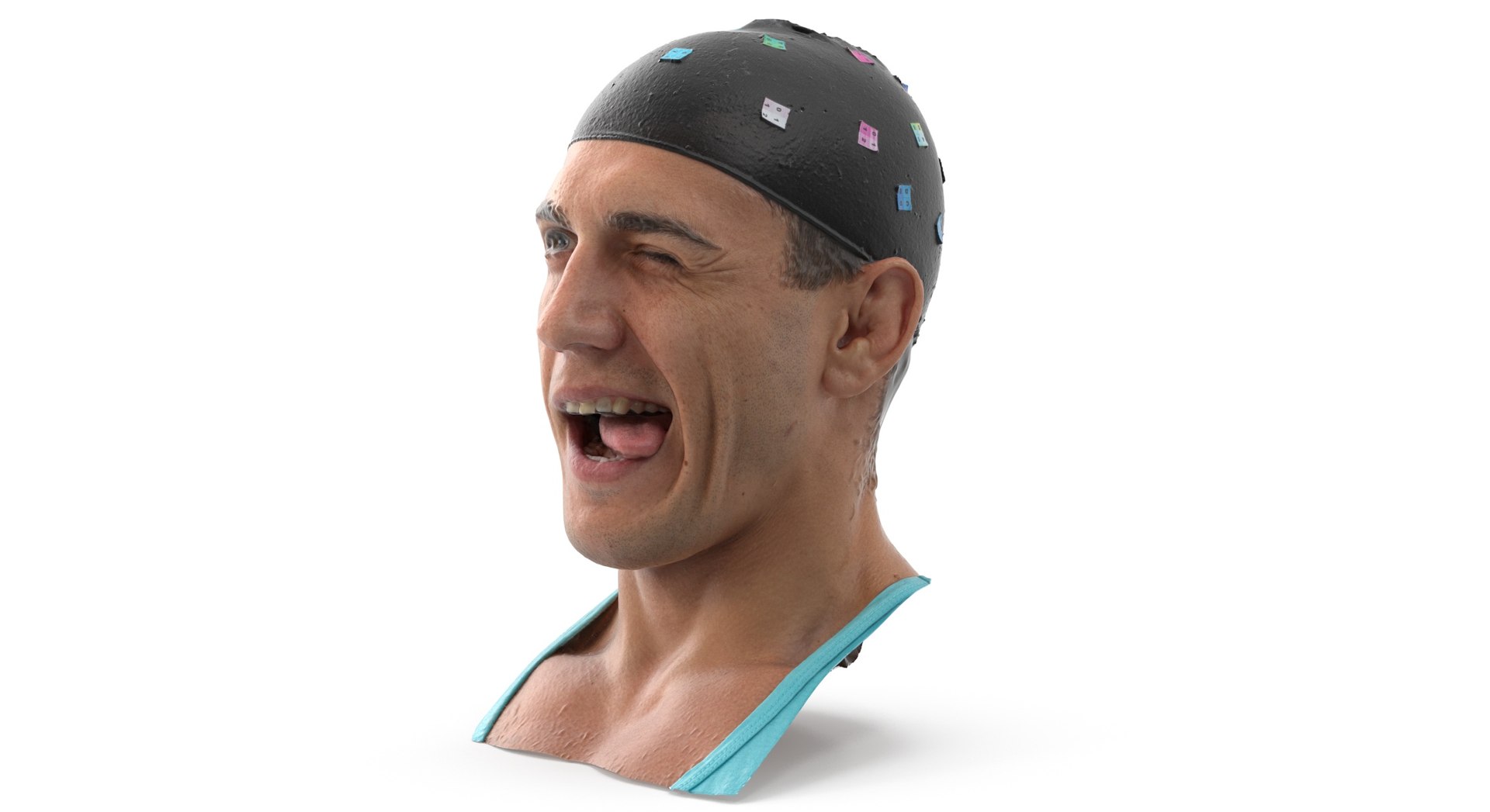 3D model mike human head funny - TurboSquid 1625051
