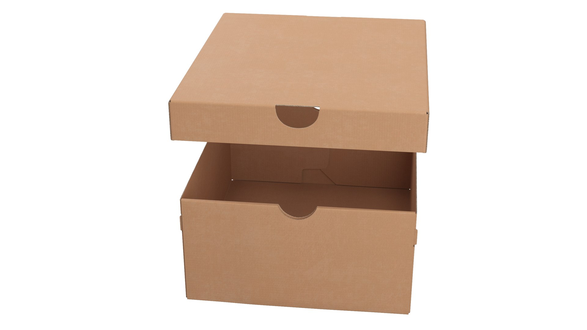 Cardboard Box 3D Model - TurboSquid 2158210
