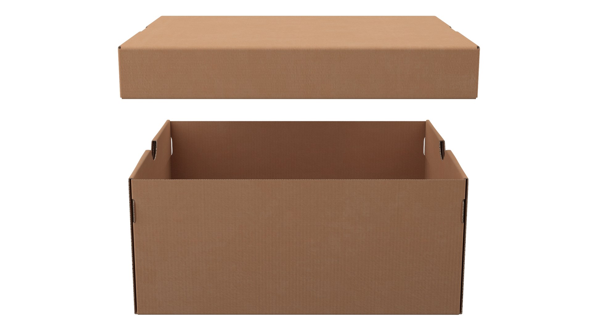 Cardboard Box 3D Model - TurboSquid 2158210