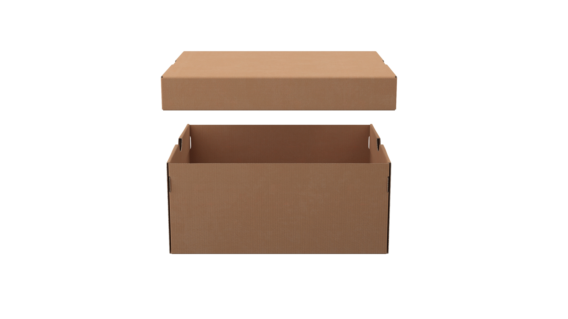 Cardboard Box 3D Model - TurboSquid 2158210