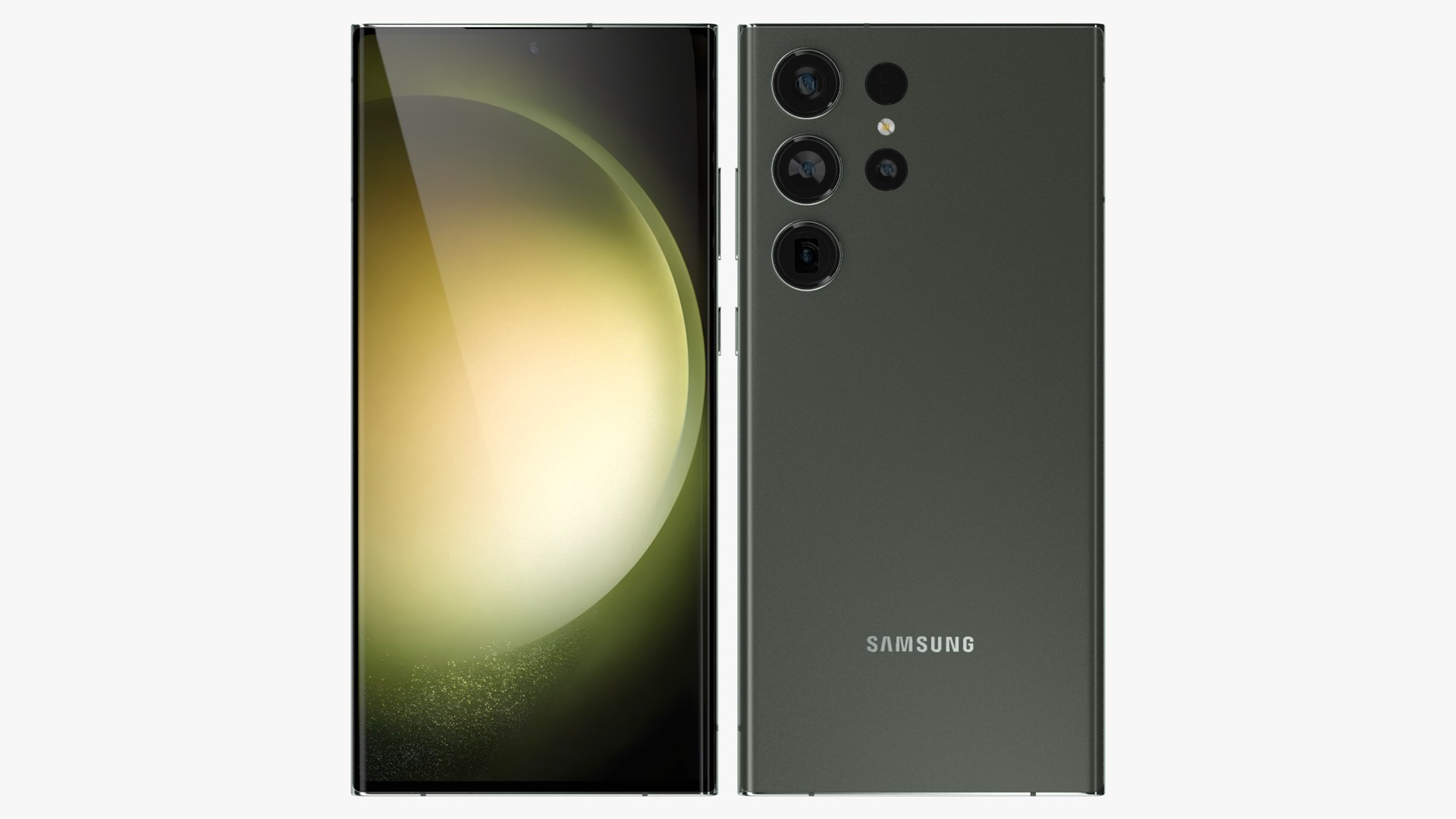 Samsung Galaxy S23 Ultra Botanic Green3D模型 - TurboSquid 2014856