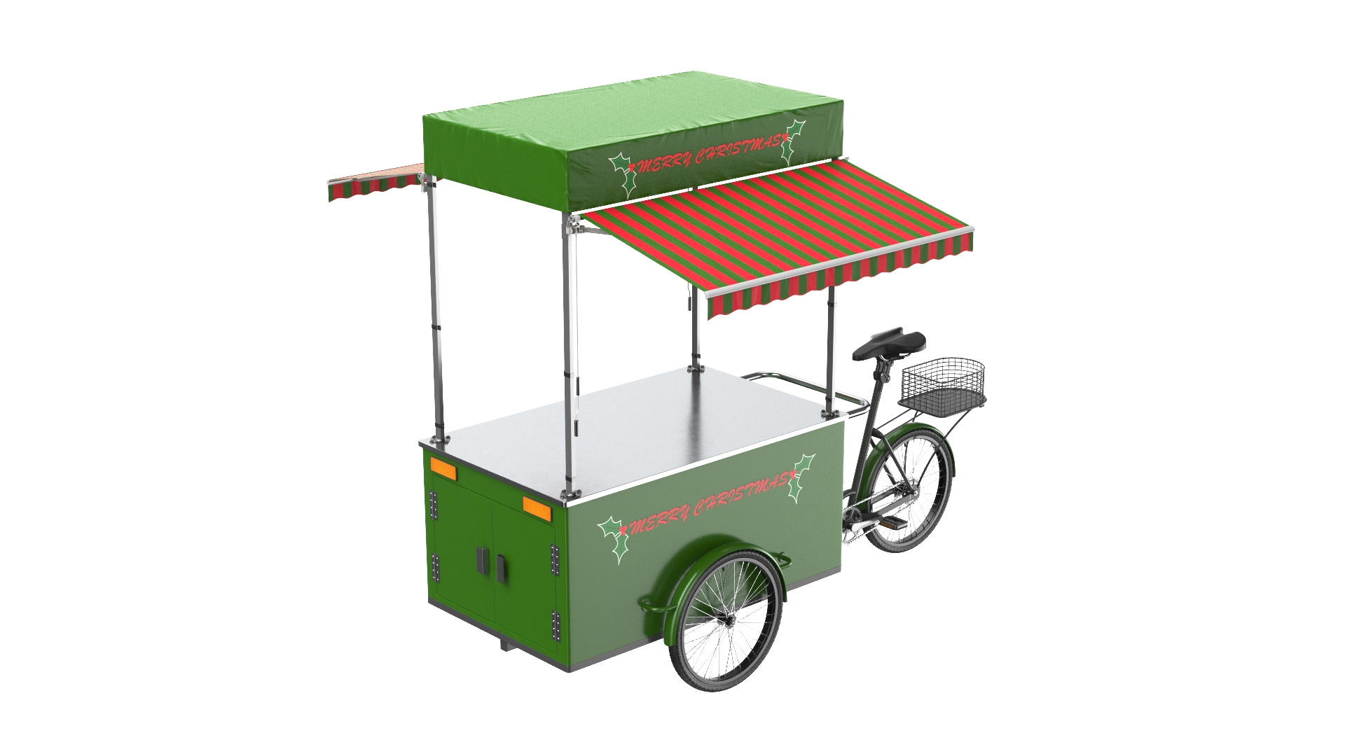 Empty Christmas Candy Cart 3D Model - TurboSquid 1991180